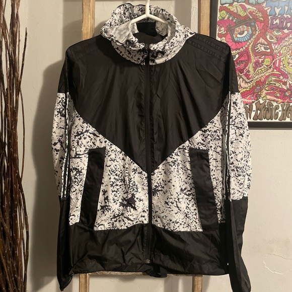 adidas | Jackets & Coats | Adidas Ultra Lightweight Black And White ...